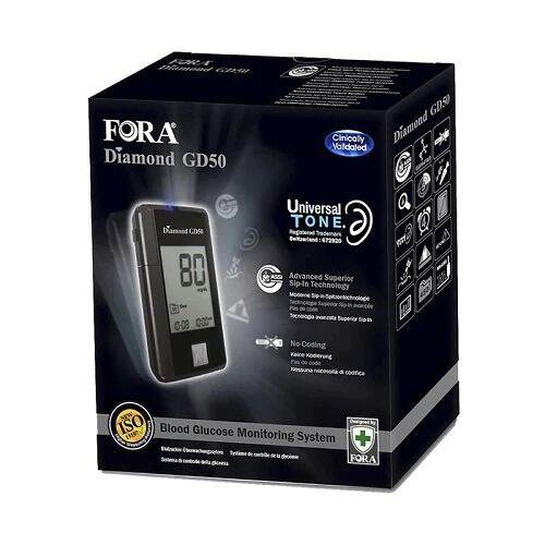 FORA Diamond GD50 – Blood Glucose Monitor | Lazada