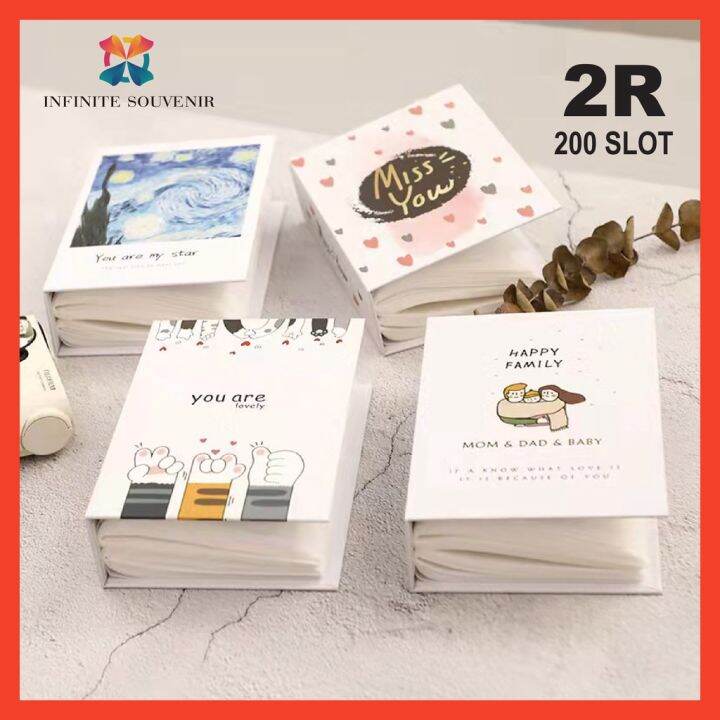 BUKU ALBUM 2R / PHOTOBOOK MINI / ALBUM GLITTER JELLY / ALBUM MINI ...