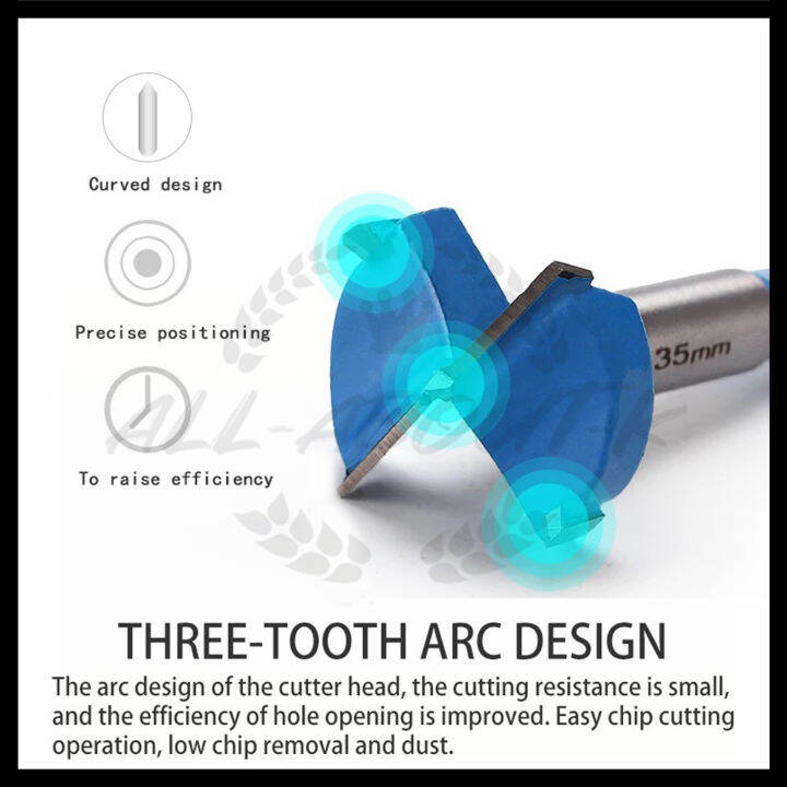 Hole Saw Wood Cutter Center Drill Bit Woodworking Tool for Wood ...