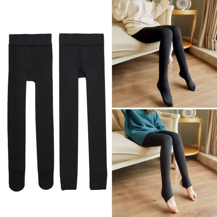 VERMILL ฤดูหนาว เลกกิ้งความร้อน กางเกง พลัสข้น ผู้หญิงLeggingsอบอุ่น เล ...