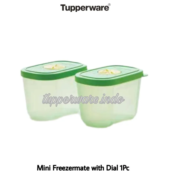 Tupperware Mini Freezermate with Dial 1Pc Satuan toples plastik kulkas ...