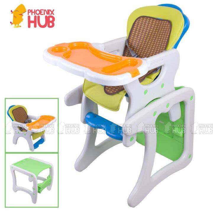 Phoenix Hub Built Multi-functional Adjustable 3 in 1 Baby High Chair ...