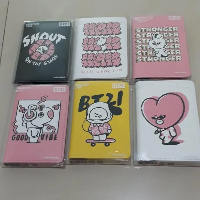 READY STOK OFFICIAL PASSPORT CASE BT21 BTS NEW | Lazada Indonesia