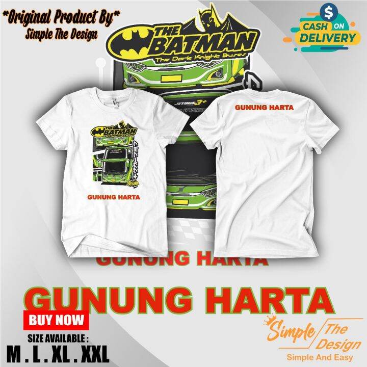 Kaos Bus Distro Gunung Harta Kaos Bus Gunung Harta Batman Tshirt Bus ... Kaos Bus Distro Gunung Harta Kaos Bus Gunung Harta Batman Tshirt Bus ...