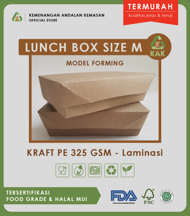 Paper Lunch Box M Forming , Lunch Box , Lunch Box Paper , Dus Box Ayam ...