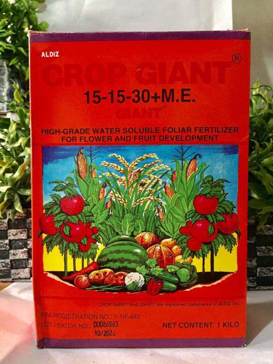 Crop Giant 15-15-30+M.E 1kg | Lazada PH