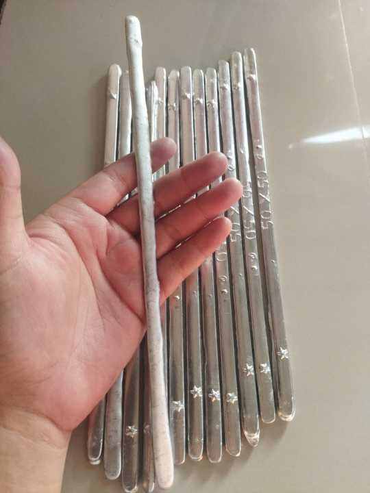 Timah Batangan Super No.3 Timah Patri Putih Per Kg Murah | Lazada Indonesia