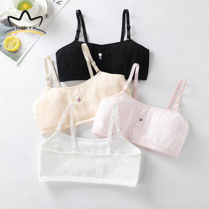 8-18 Years Junior High school Students Bras Soft Cotton Teenage Girls ...