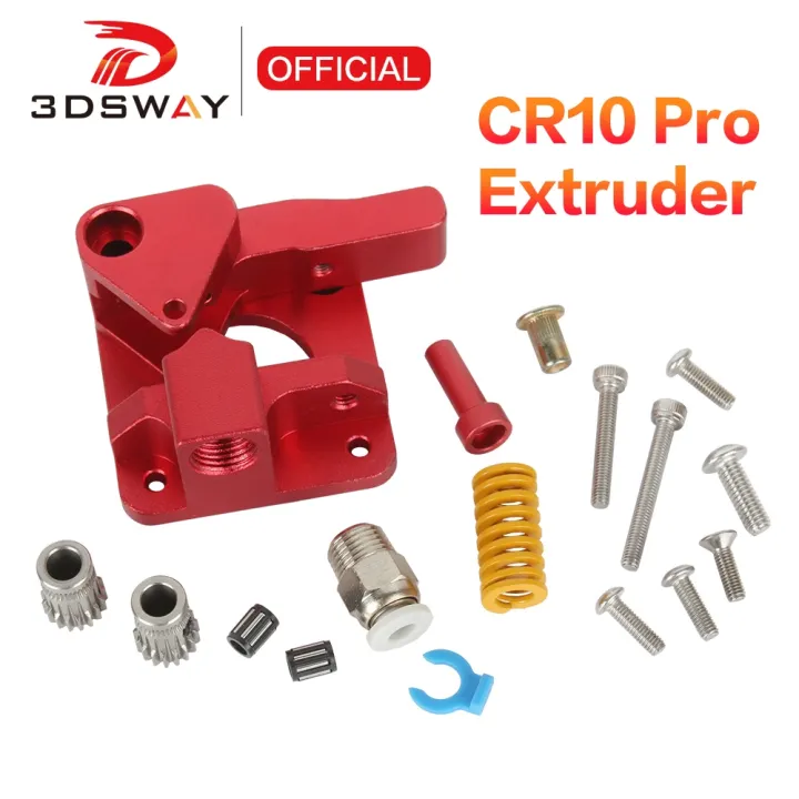 【CW】 3DSWAY 3D Printer Parts CR10 PRO Upgraded Dual Gear Extruder ...