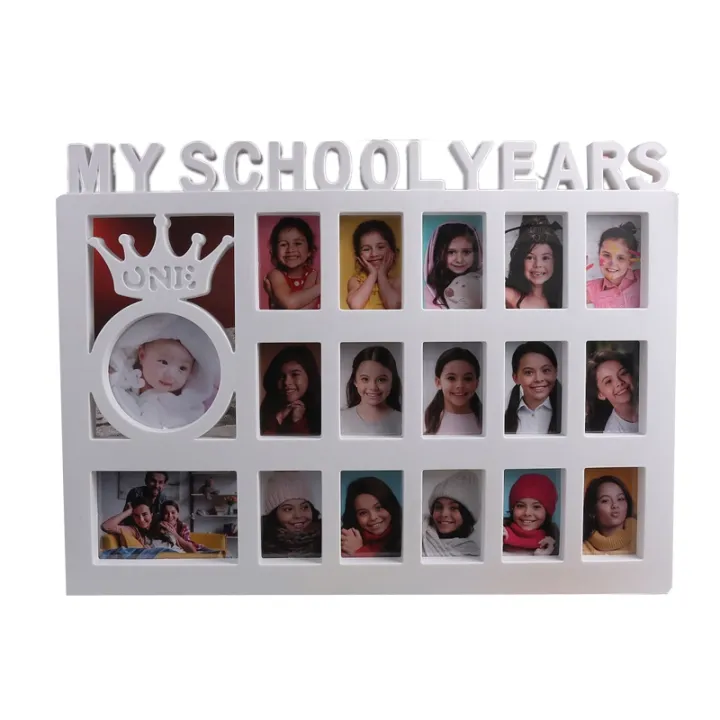 Toddler Picture Frame K-15 School Day Keepsake Frame Preschool Wall ...