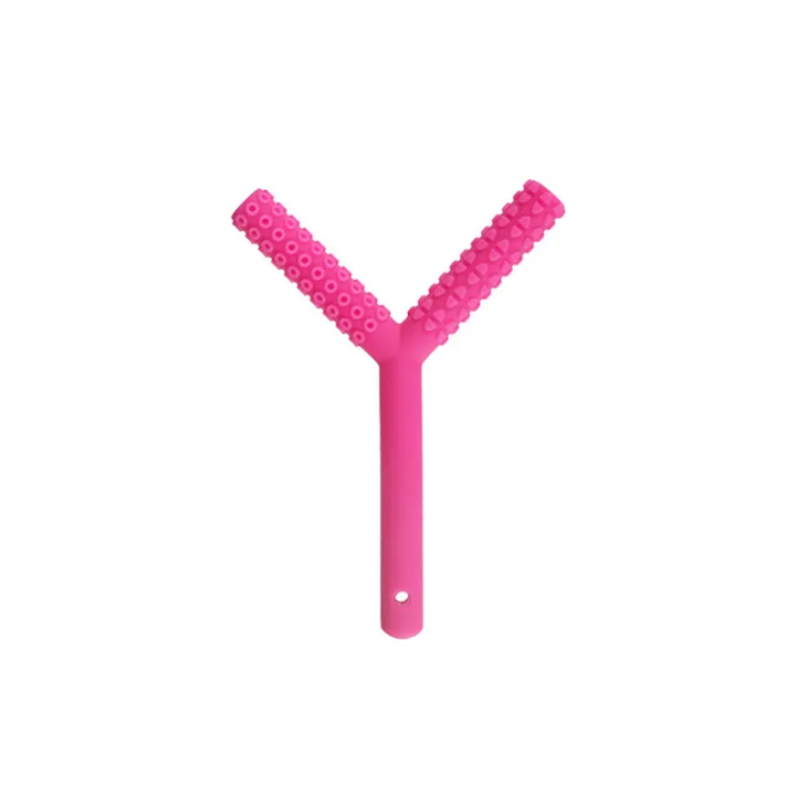 M&H Kids Chewing Tube Y-Shape Chewy Teether Baby Oral Motor Chew Tools ...