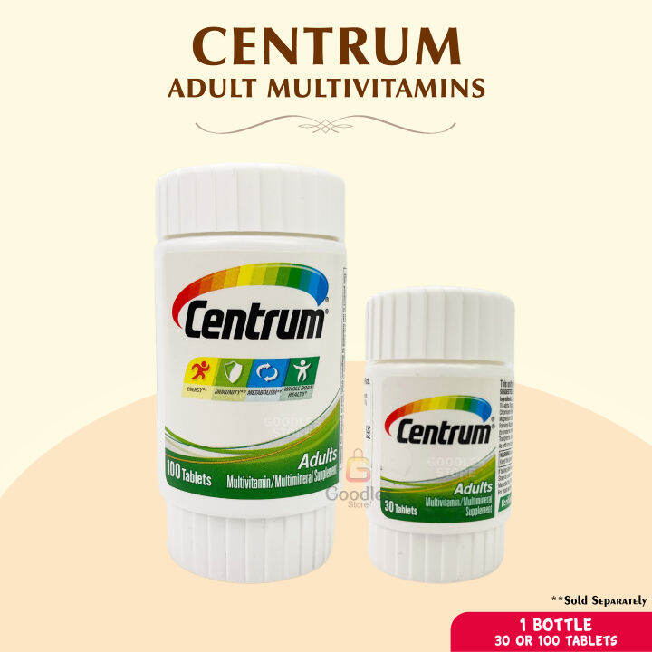 Centrum Adults Multivitamin Multivitamins+Minerals for Immunity and ...