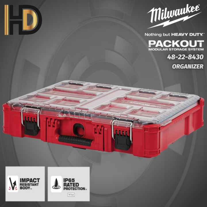 Milwaukee PACKOUT™ Organizer 48-22-8430 | Lazada