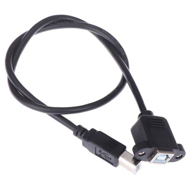 【cw】 0.3m/0.5m USB 2.0 Type B Male to Female Printer Extension With ...