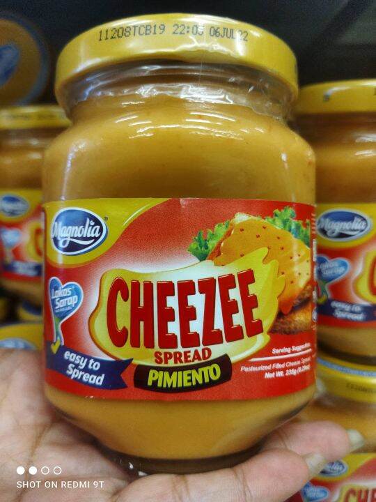 MAGNOLIA CHEEZEE SPREAD PIMIENTO, (235 GRAMS)easy to spread | Lazada PH