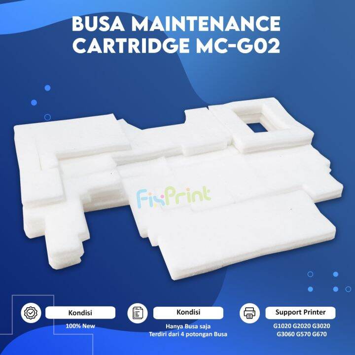 Busa Waste Ink Tank MC-G02, Sponge Maintenance Cartridge MCG02 Printer ...
