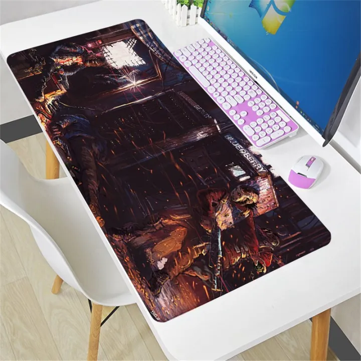 Video Game Rust Large Mouse Pad Anime Gaming Accessories Mousepad Gamer ...