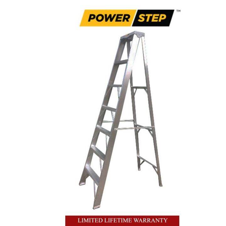 Power Step Aluminum A-Type Ladder 7ft | Lazada PH