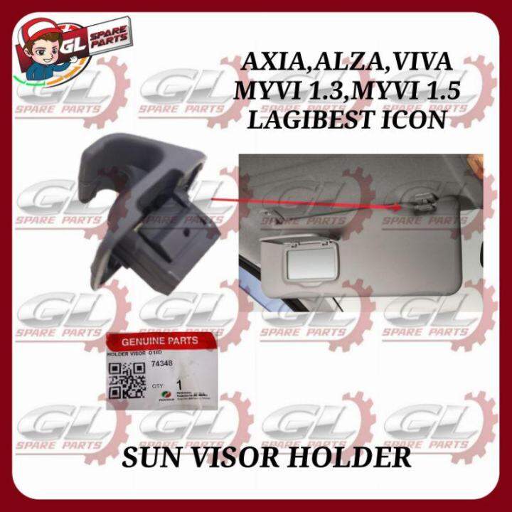 SUN VISOR HOLDER ORIGINAL PERODUA VIVA ALZA AXIA MYVI 1.3 MYVI 1.5 ...