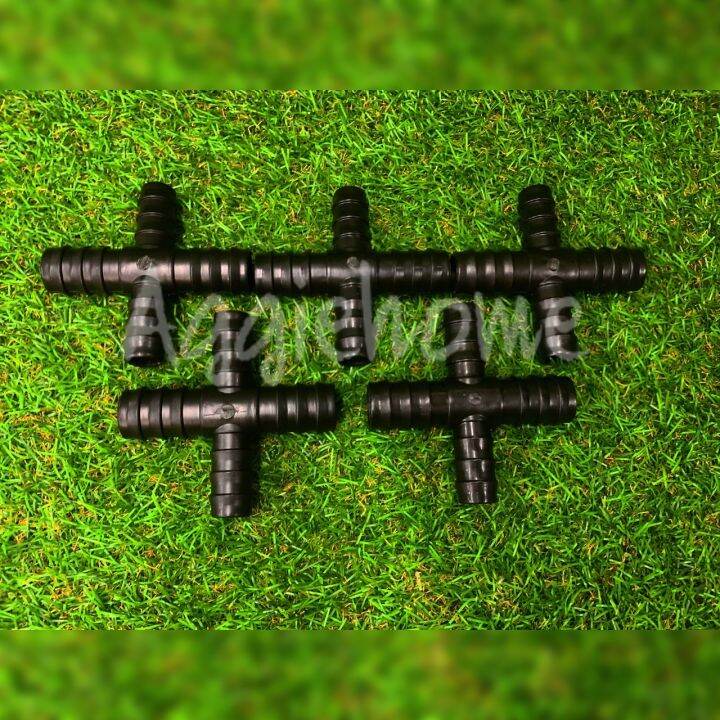 TREETOOLS ข้อต่อ รุ่น 25X20X25X20 (1แพ็ค/5ชิ้น) 4 ทาง ลด ข้อต่อท่อ ท่อพีอี PE ระบบน้ำ เกษตร สี่ ...