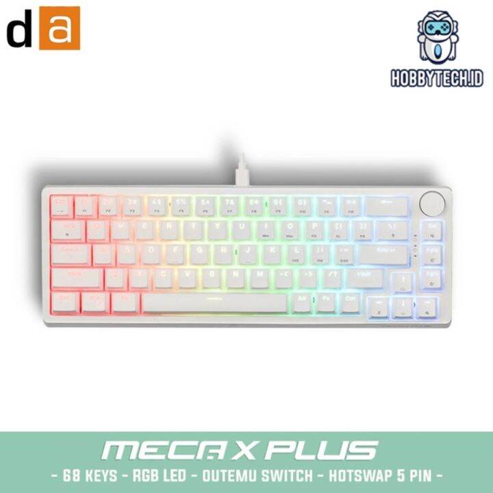 Digital Alliance Meca 6X Plus RGB Hotswap Mechanical Gaming Keyboard | Lazada Indonesia