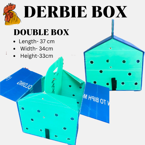 [VET SUPPORT] Folding Plastic Cockbox for Gamefowl size double | Lazada PH