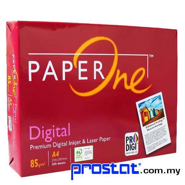 PaperOne A4 Digital Paper 85Gsm 1Ream 500'Sheet | Lazada