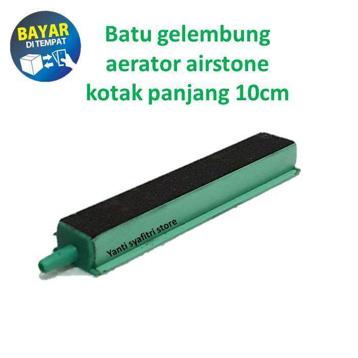 Batu gelembung aerator airstone kotak panjang 10cm | Lazada Indonesia