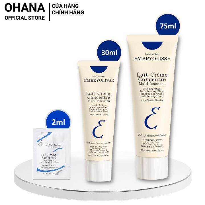 Kem Dưỡng Ẩm, Sáng Bóng, Siêu Phục Hồi Da Embryolisse Lait Creme ...