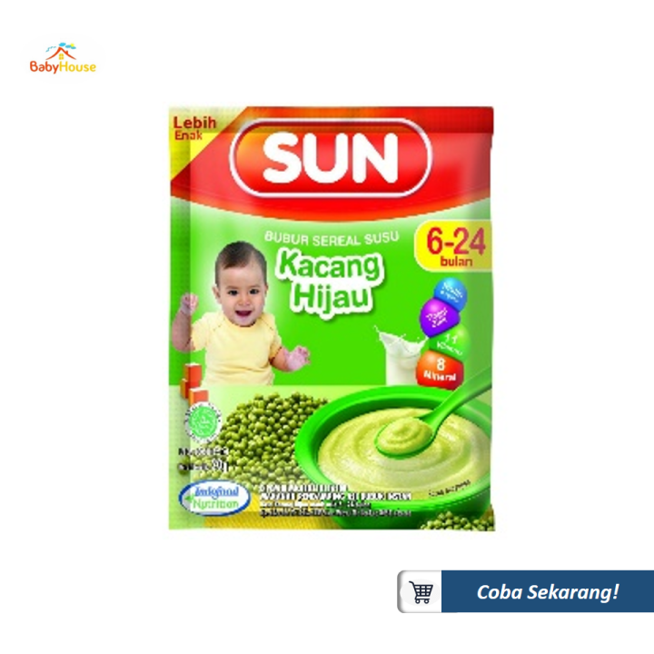 SUN Bubur Sereal Susu Sachet 20 gr | Lazada Indonesia
