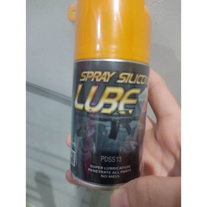 silicone oil puff dino Lube silicone spray lubricant | Lazada PH