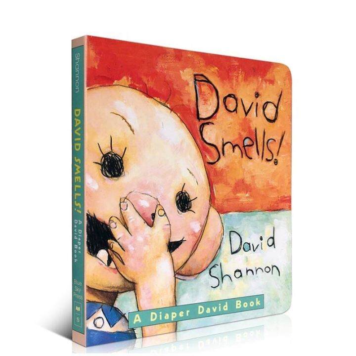 milu Picture Book David Smells A Diaper NO David shannon Board Book ...