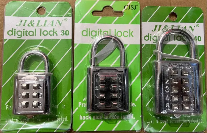 #600 #601 #602 Digital lock /Number lock | Lazada PH