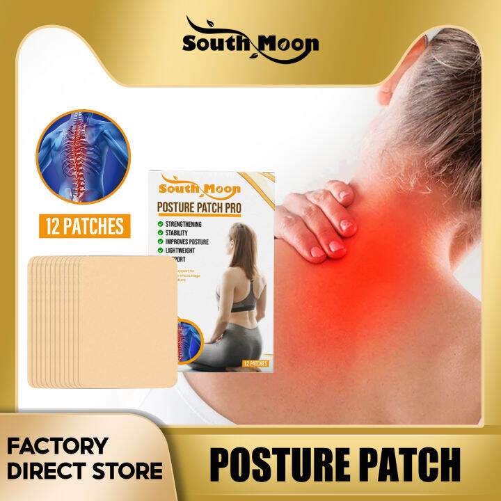South Moon Posture Patch For Neck Cervical Patch Heat Patches Herbal ...
