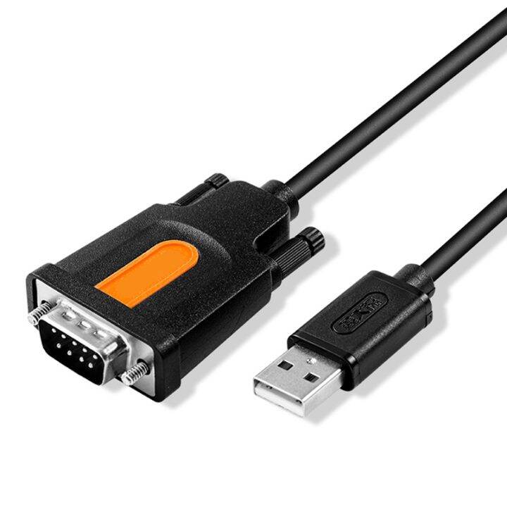 USB to RS232 Serial Port Cable USB to DB9 Pin COM Port Cable Support ...
