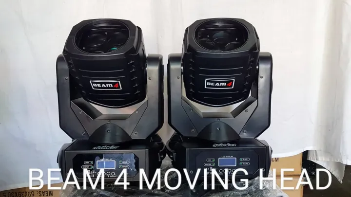 BEAM 4X25(2PCS WITH FLIGHT CASE) | Lazada PH