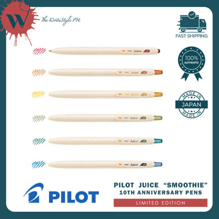 Pilot Juice 10th Anniversary "Smoothie" (0.5) Gel Pens - Limited Edition | Lazada PH