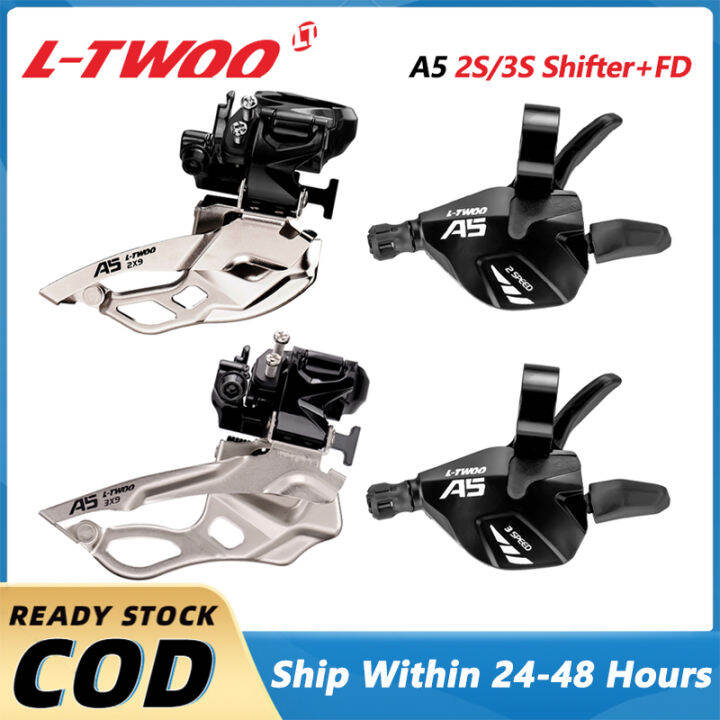 LTWOO A5 2 Speed 3 Speed Left Shifter Front Derailleur 2s/3s Groupset ...