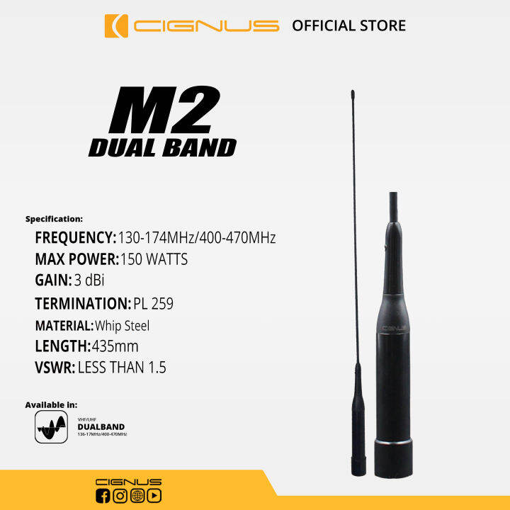 Cignus M2 Mobile Antenna | Lazada PH