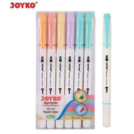 Highlighter & Stabilo Joyko Warna Pastel Joyko HL-54 Set | Lazada Indonesia