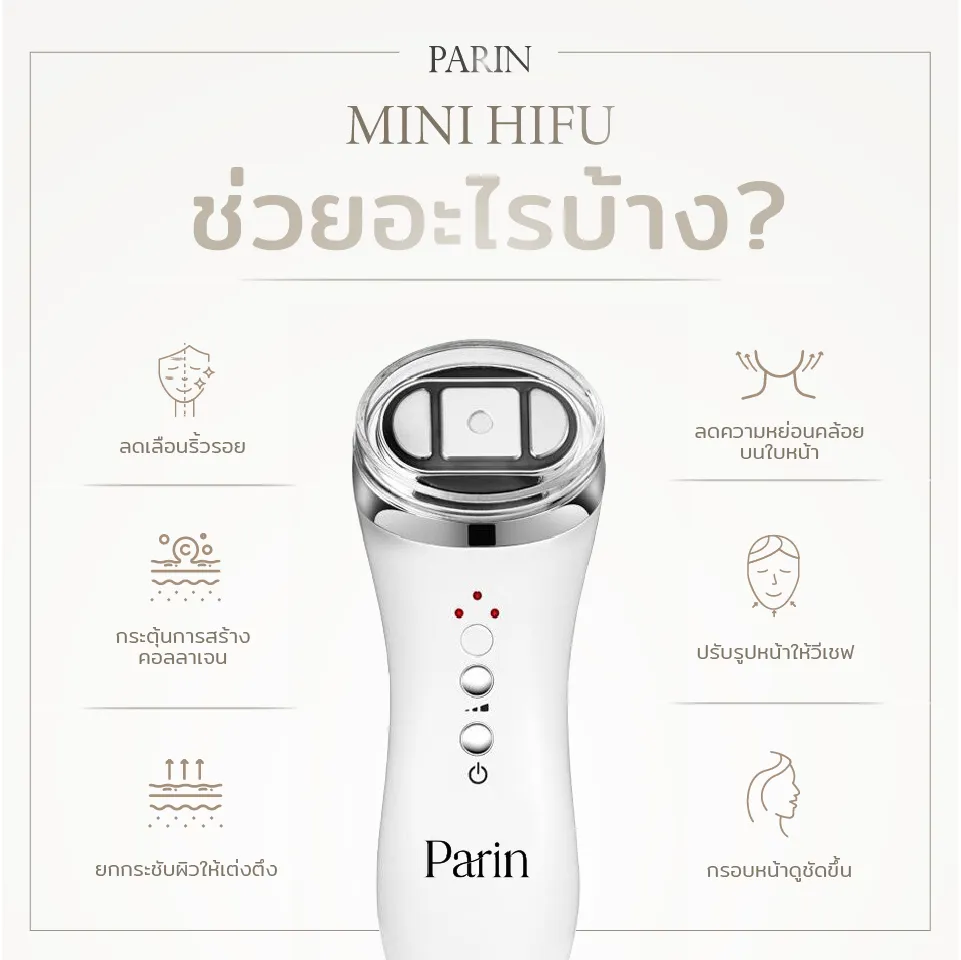 SET PARIN ICONIC GEN 4 & MINI HIFU หน้าใส ไร้เหนียง ผิวเนียนกริบ ...