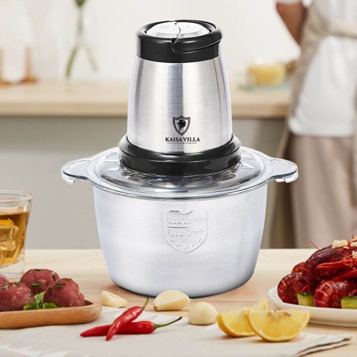 Kaisa Villa meat grinder electric Food Processor electric garlic grinder blender Heavy Duty ...