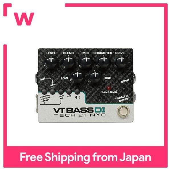 TECH21 SANSAMP VT Bass DI DI preamplifier for bass | Lazada PH