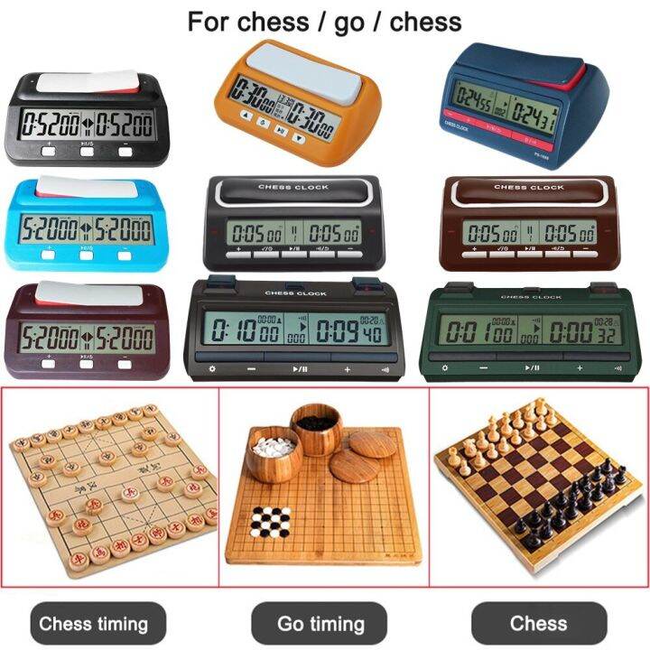Multipurpose Professional Chess Clock Digital Watch Count Up Down Timer