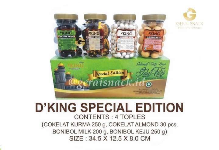 D'KING SPECIAL EDITION isi 4 toples | Lazada Indonesia