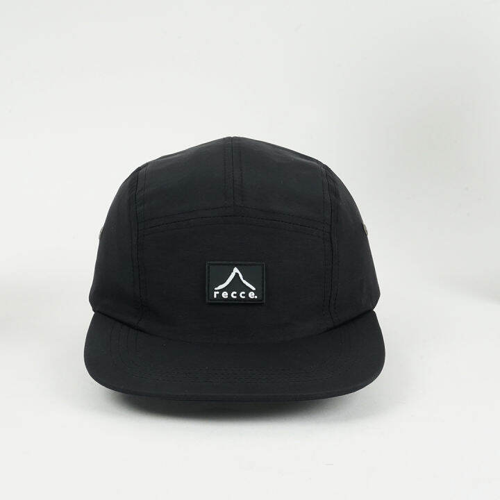 5 Panel hat black Recce Clothing 100% Nylon | Lazada.co.th