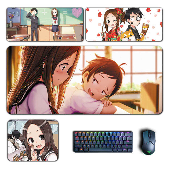 Anime Teasing Master Takagi-san Mouse Pads Takagi Nishikata Mousepad ...