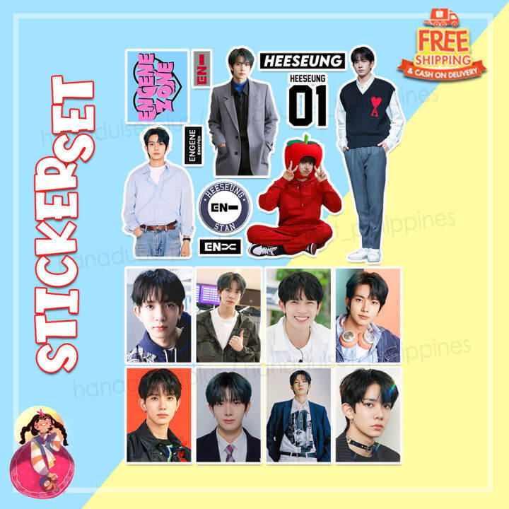 Enhypen Heeseung Sticker Set ♥ hanadulsetplus | Lazada PH