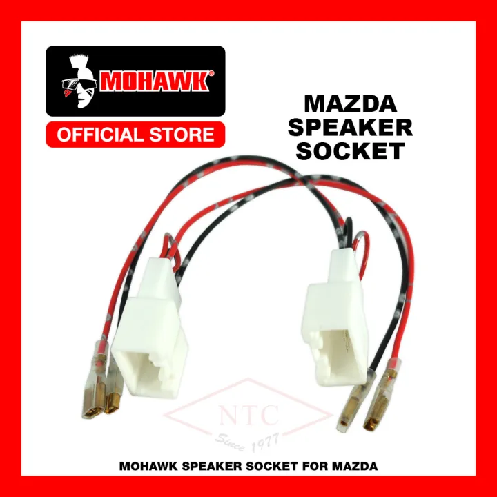 MOHAWK Car Audio Speaker Socket for MAZDA vehicles | Lazada
