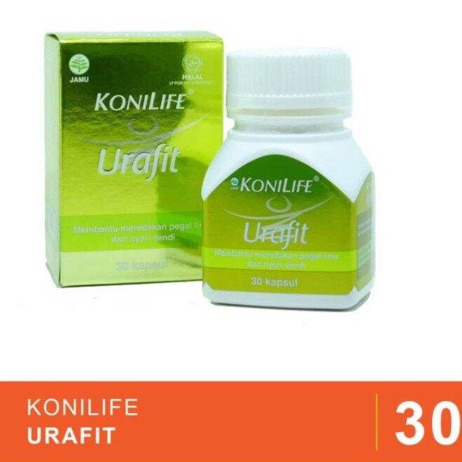 Konilife Urafit Isi 30 Kapsul - Efektif Bebas Dari Asam Urat/Gout Nyeri ...